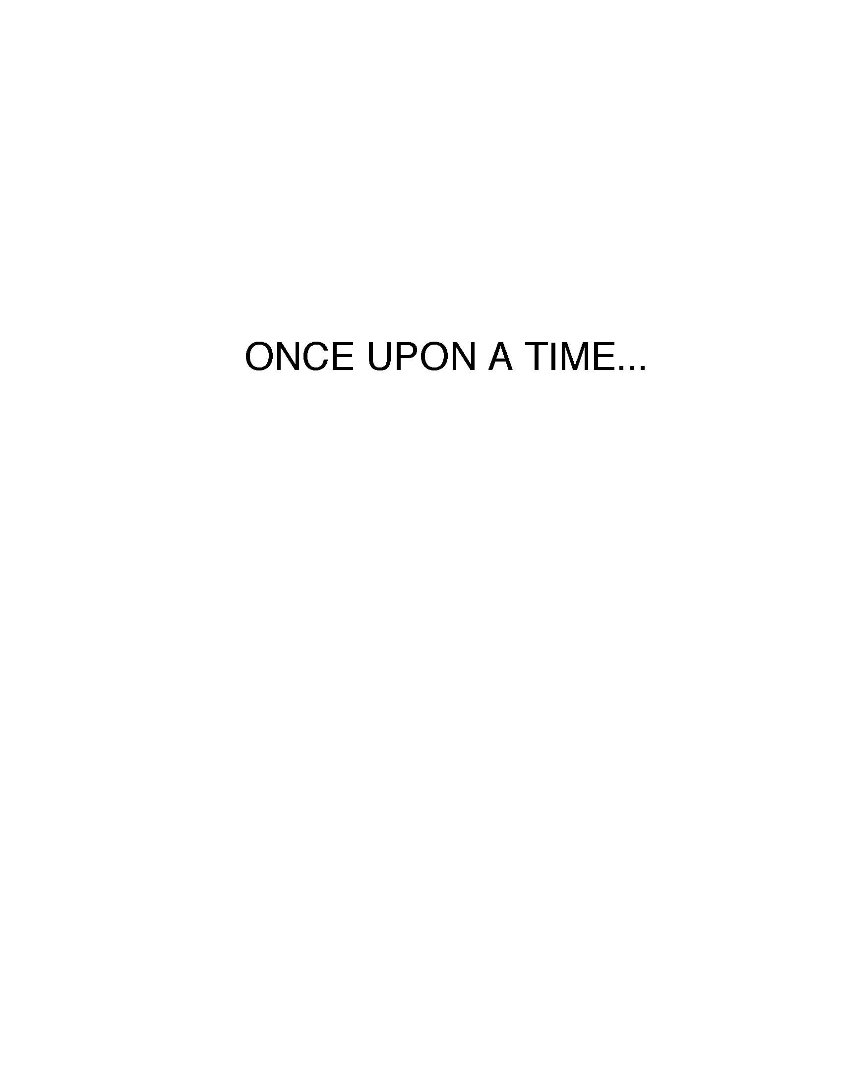 Once Upon a Time - Quebec Writers' Federation