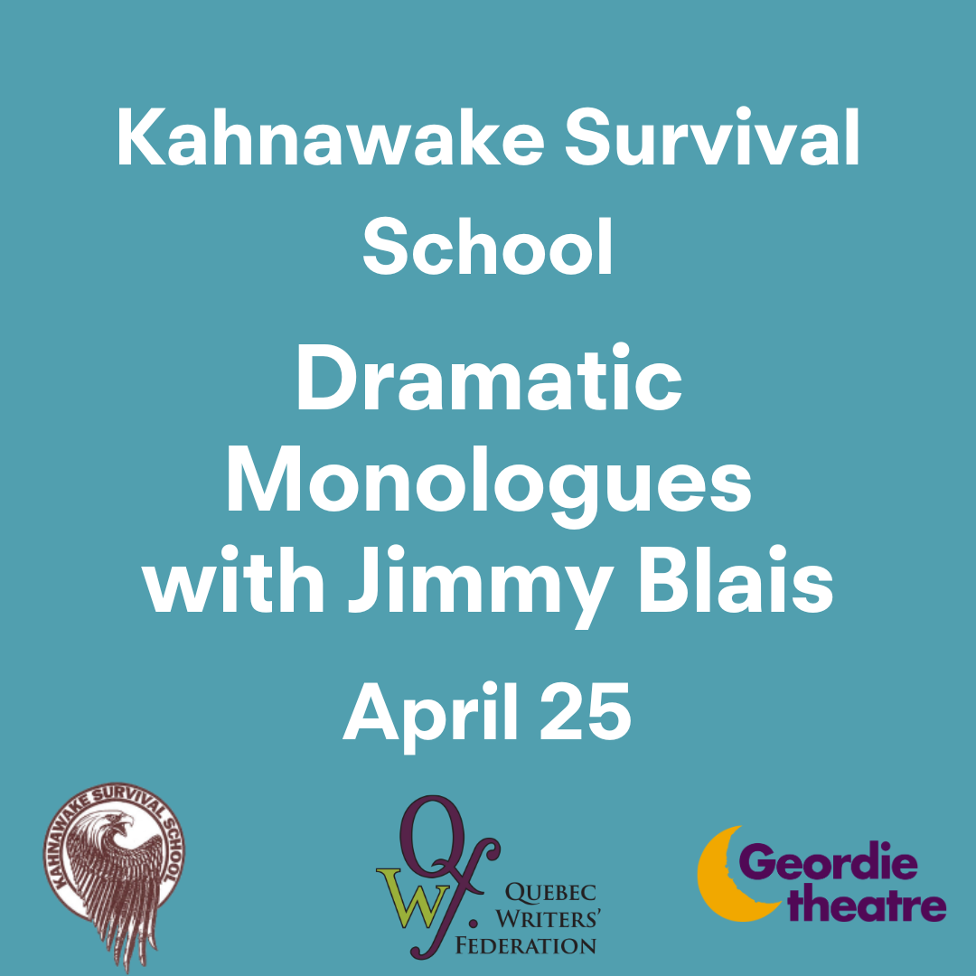 Kahnawake Suvival School Grade 9 TB Dramatic Monologues - Quebec ...