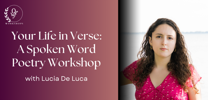 Your Life in Verse: A Spoken Word Poetry Workshop - Quebec Writers ...